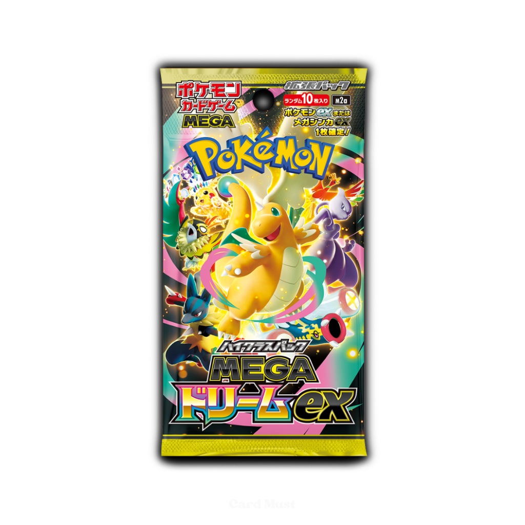 Pokémon Mega Dream EX Booster Pack - Japanese | Ships to USA & Canada – Card Must